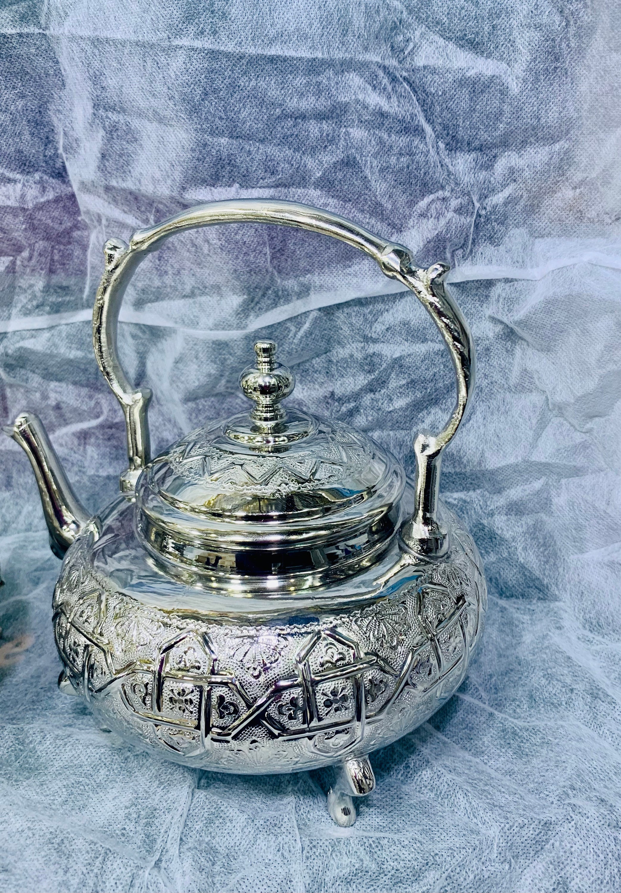 Moroccan Handmade Teapot - Etsy