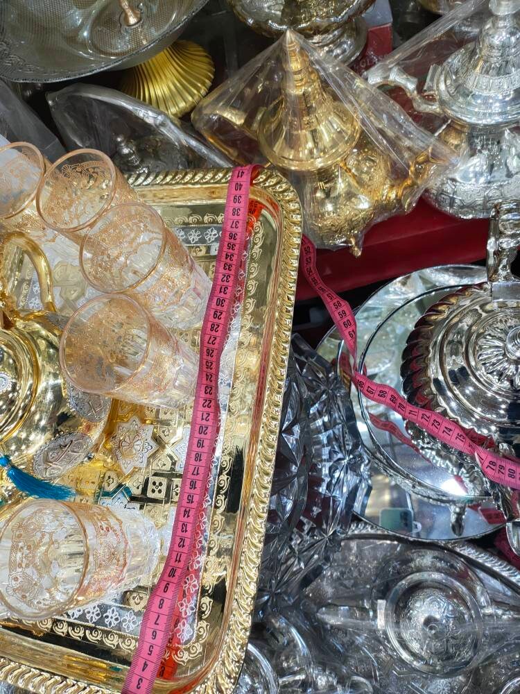 Moroccan Handmade Luxurious Tea Set | Etsy