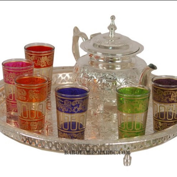 Moroccan Tea Set - Etsy