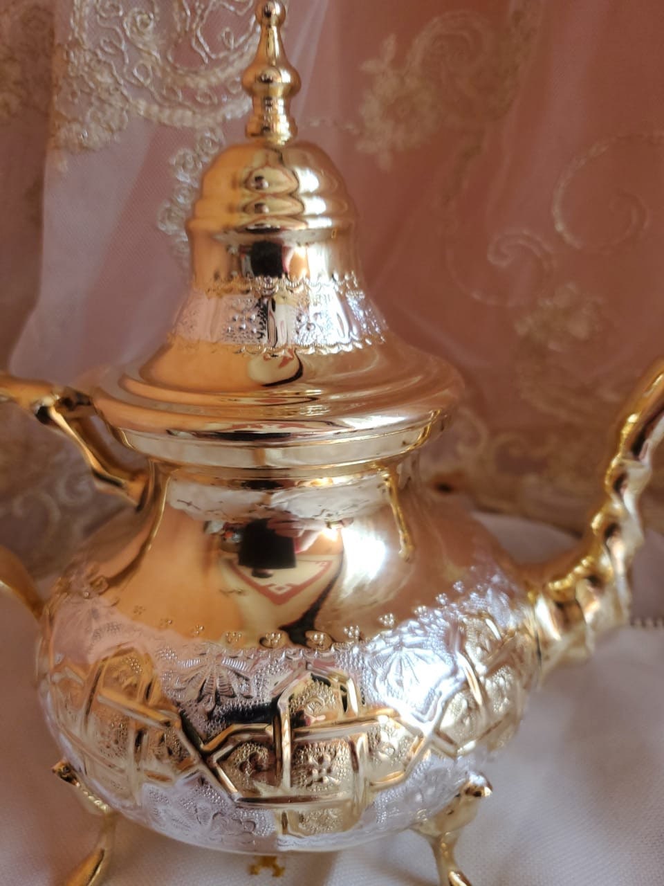 Moroccan Handmade Luxurious Tea Set - Etsy