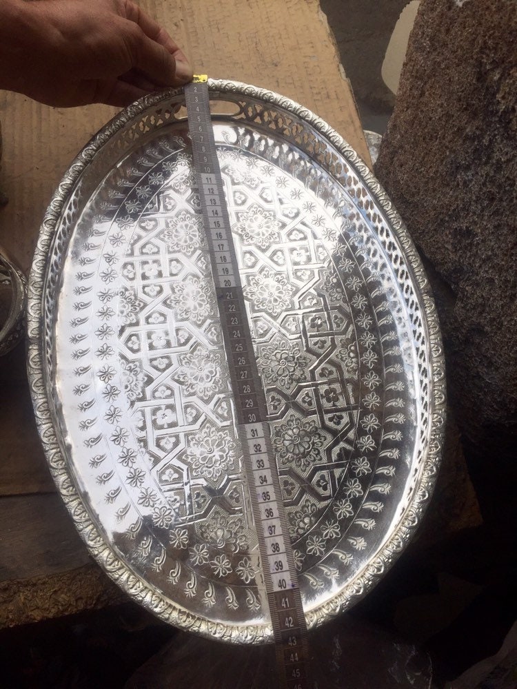 Moroccan Tea Set Tea Glasses Teapot Engraved Tea TraySet | Etsy