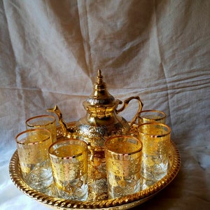 Tea Set Moroccan - Etsy
