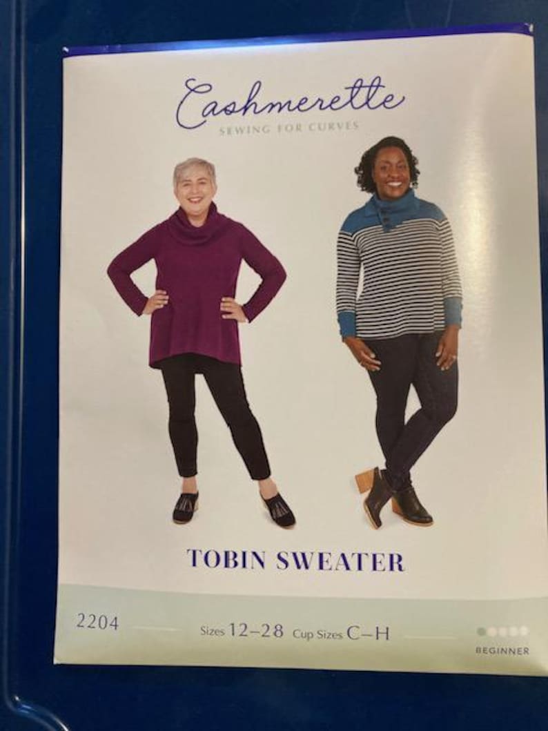 Cashmerette Sewing for Curves Sewing Pattern Sizes 12-28 Cup Sized C-H ...