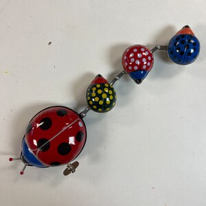 Vintage Mechanical Lady-bug Family Parade Wind-up Toy - Etsy