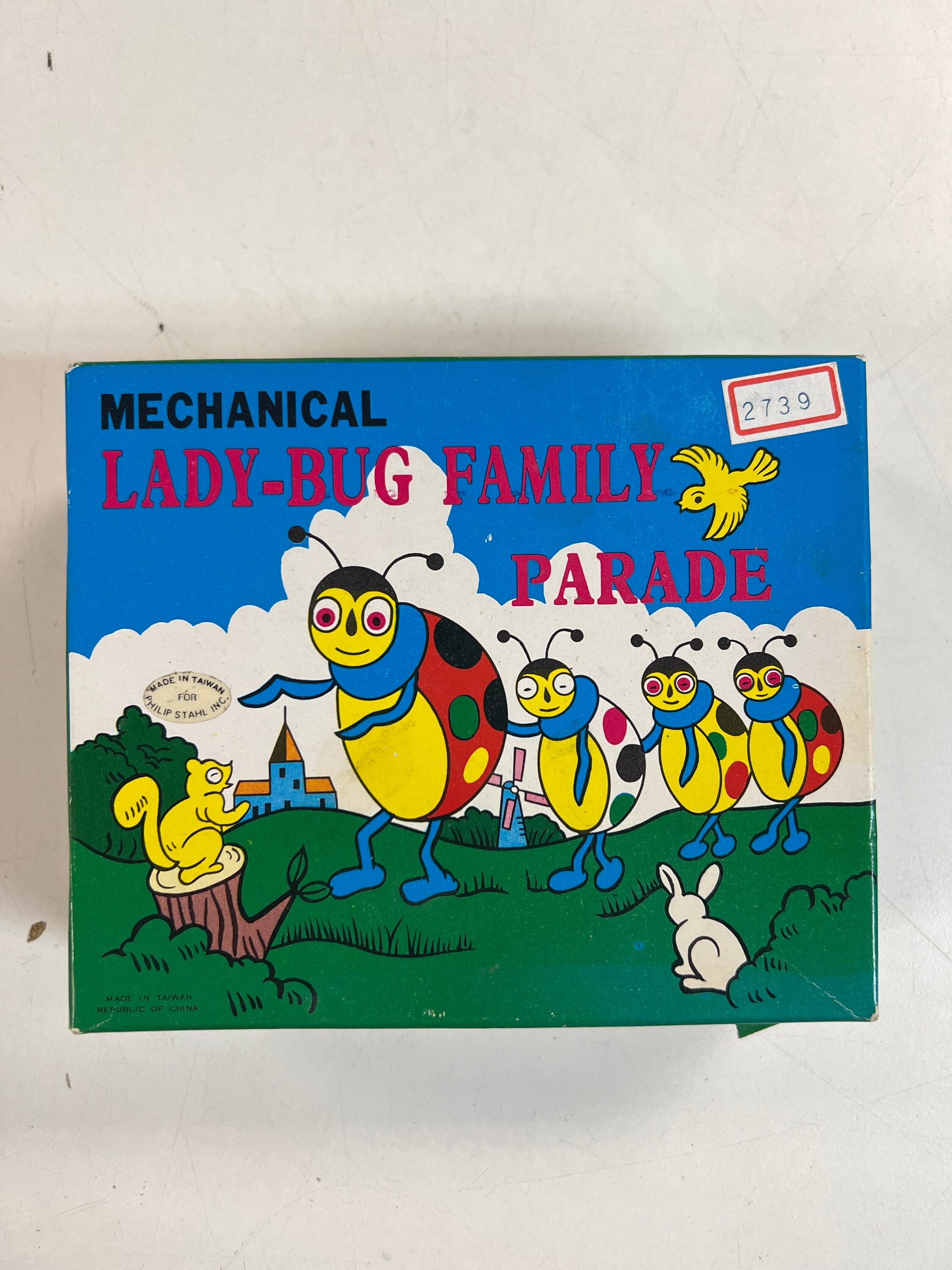 Vintage Mechanical Lady-bug Family Parade Wind-up Toy - Etsy