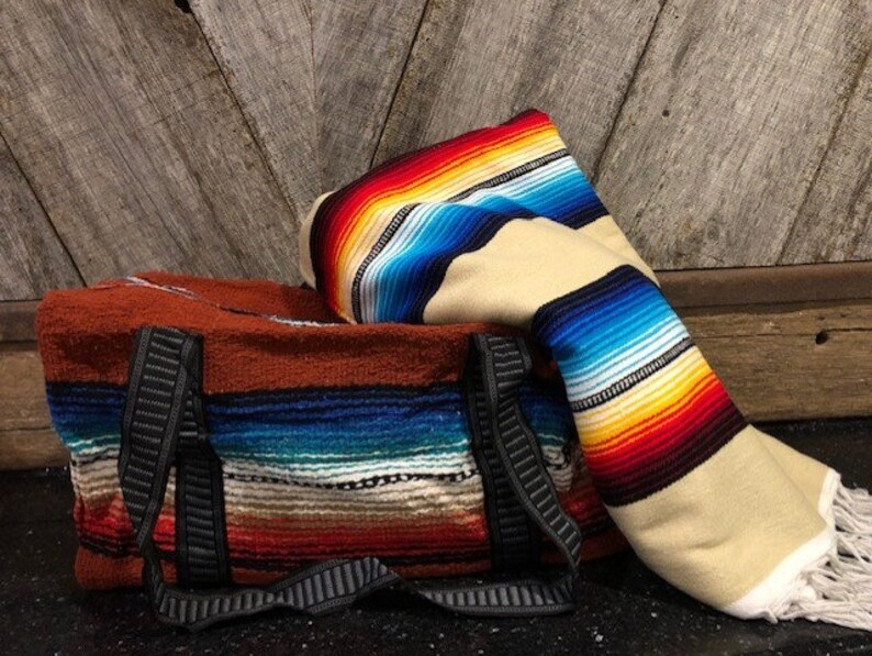 Personalized Serape Bag - Etsy