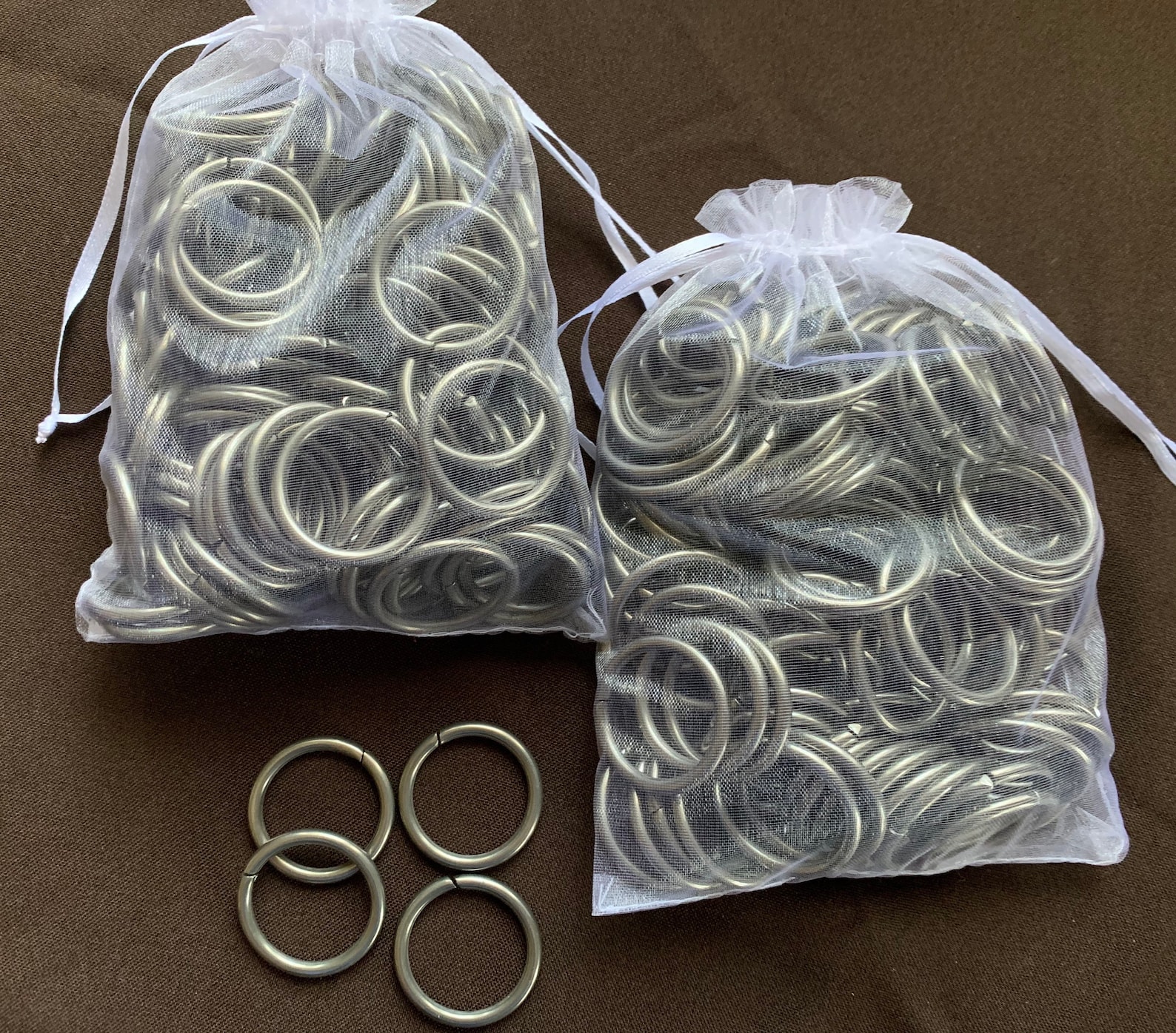 1 Inch Metal O Rings Bag of 50 - Etsy