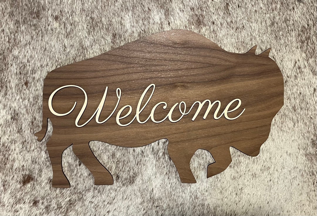 Buffalo Welcome Sign - Etsy