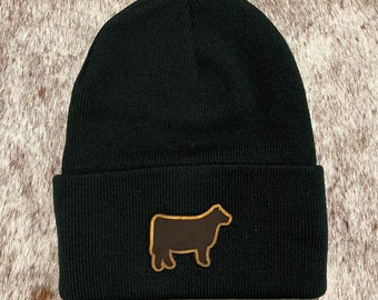 Leather Steer Hat - Etsy