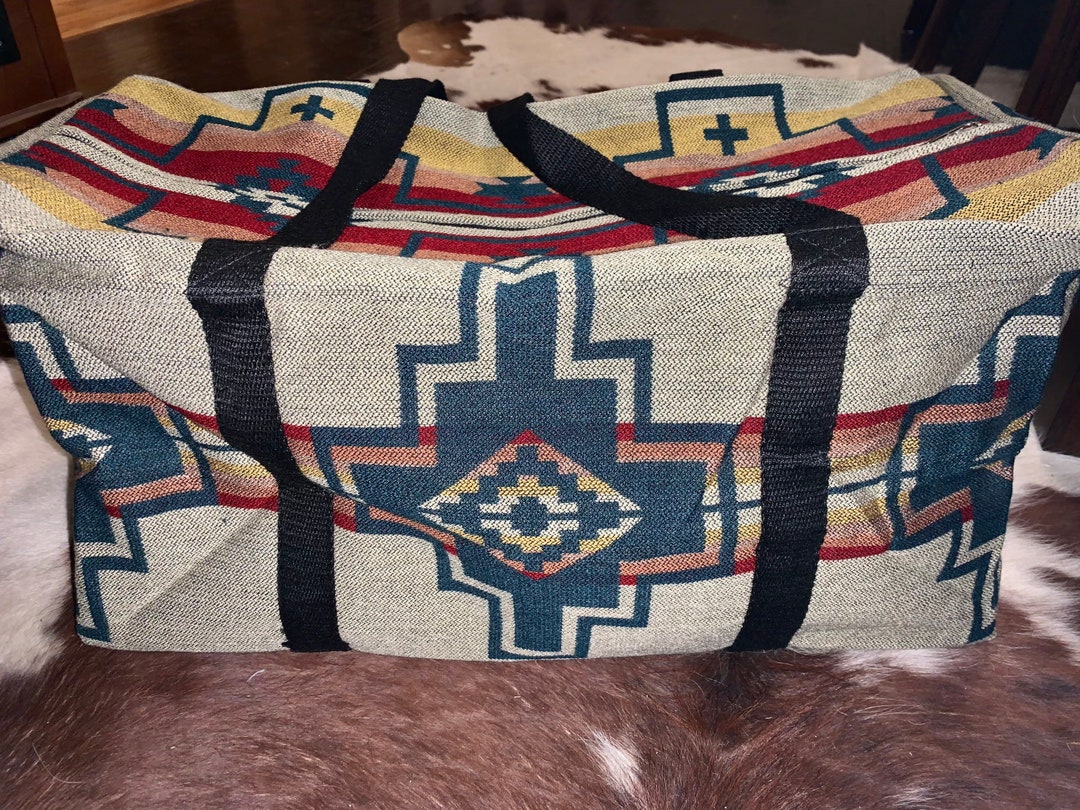 XL Serape Weekender Bag - Etsy