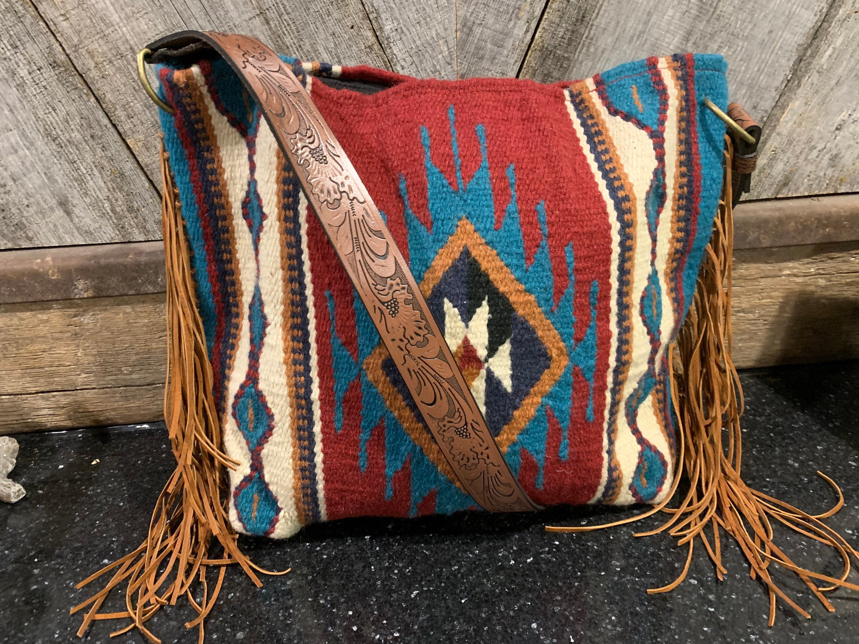 Saddleblanket Purse Iron Horse | Etsy