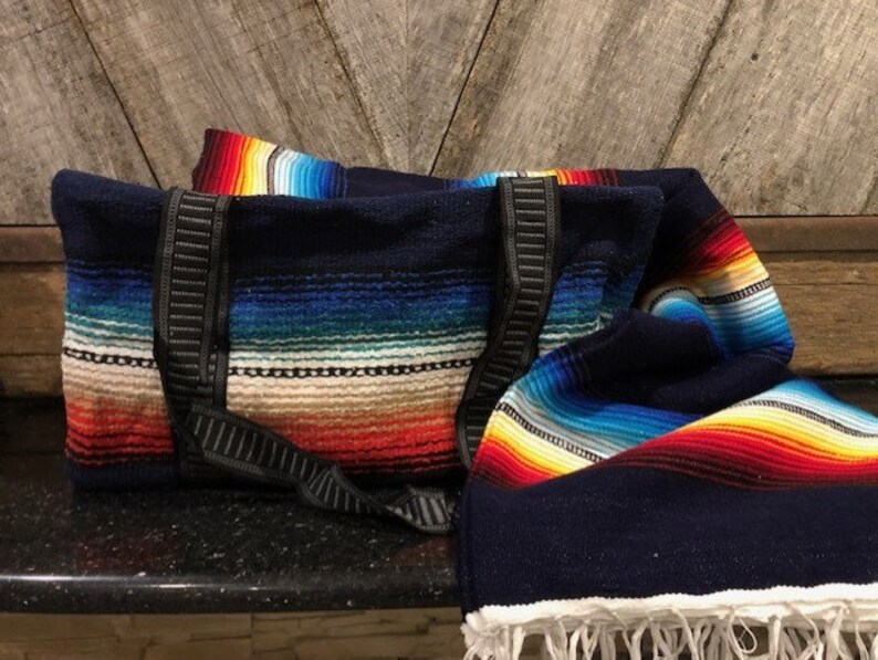 Personalized Serape Bag - Etsy