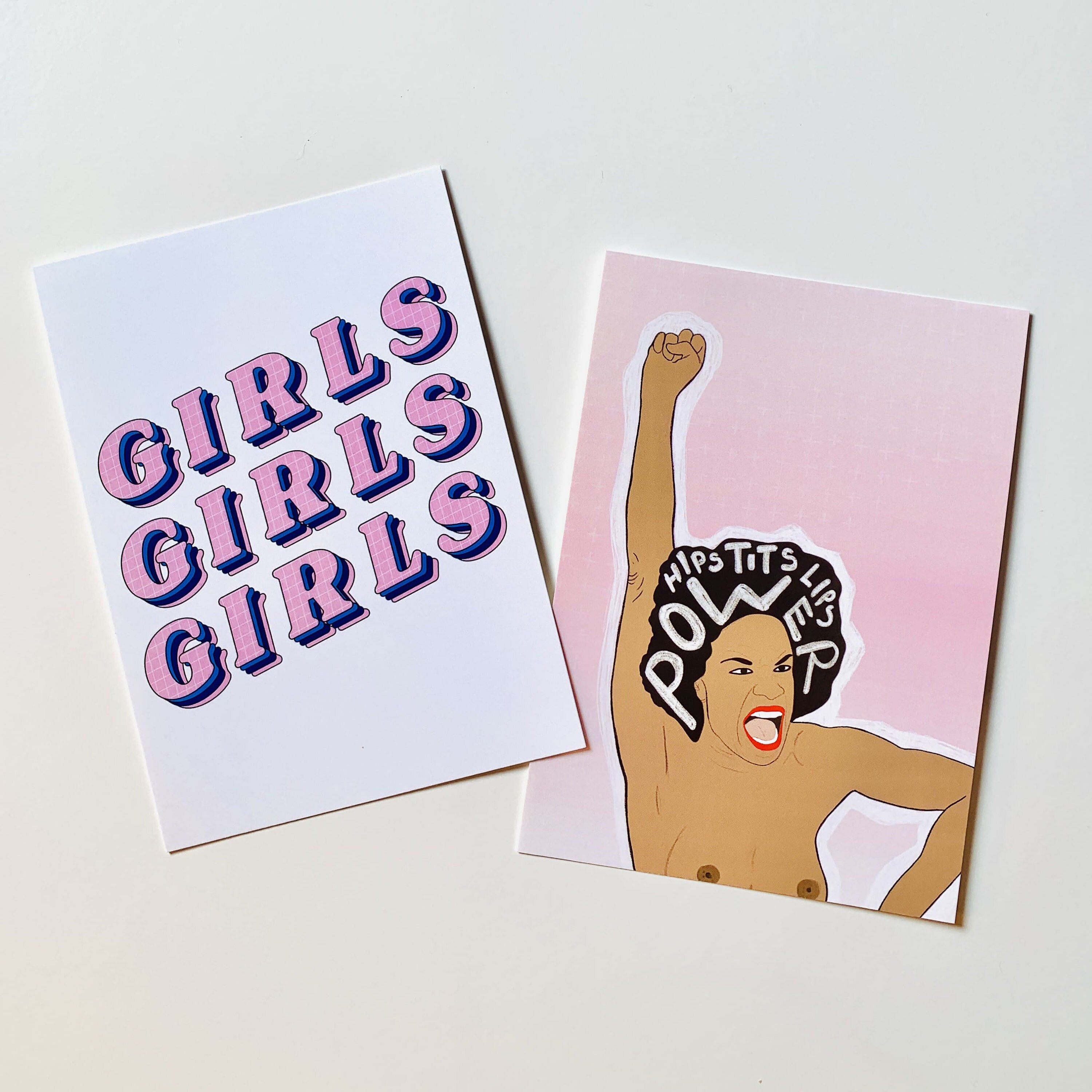 Feminist Art Prints Postcard Bundle Feminism Gallery Etsy