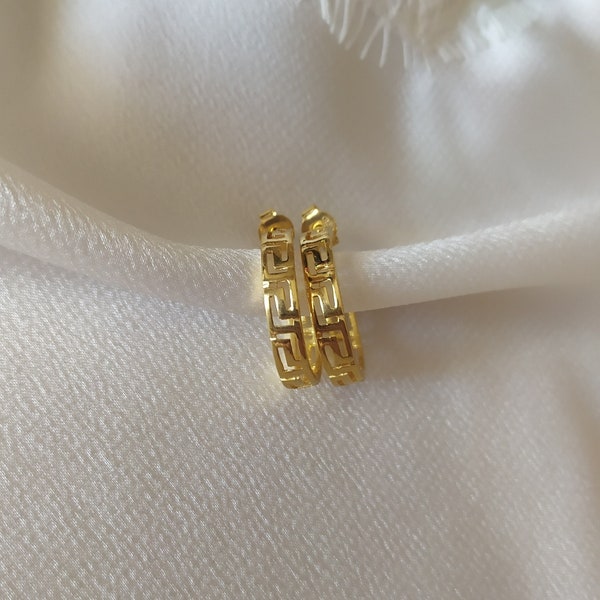 Greek Earrings - Etsy
