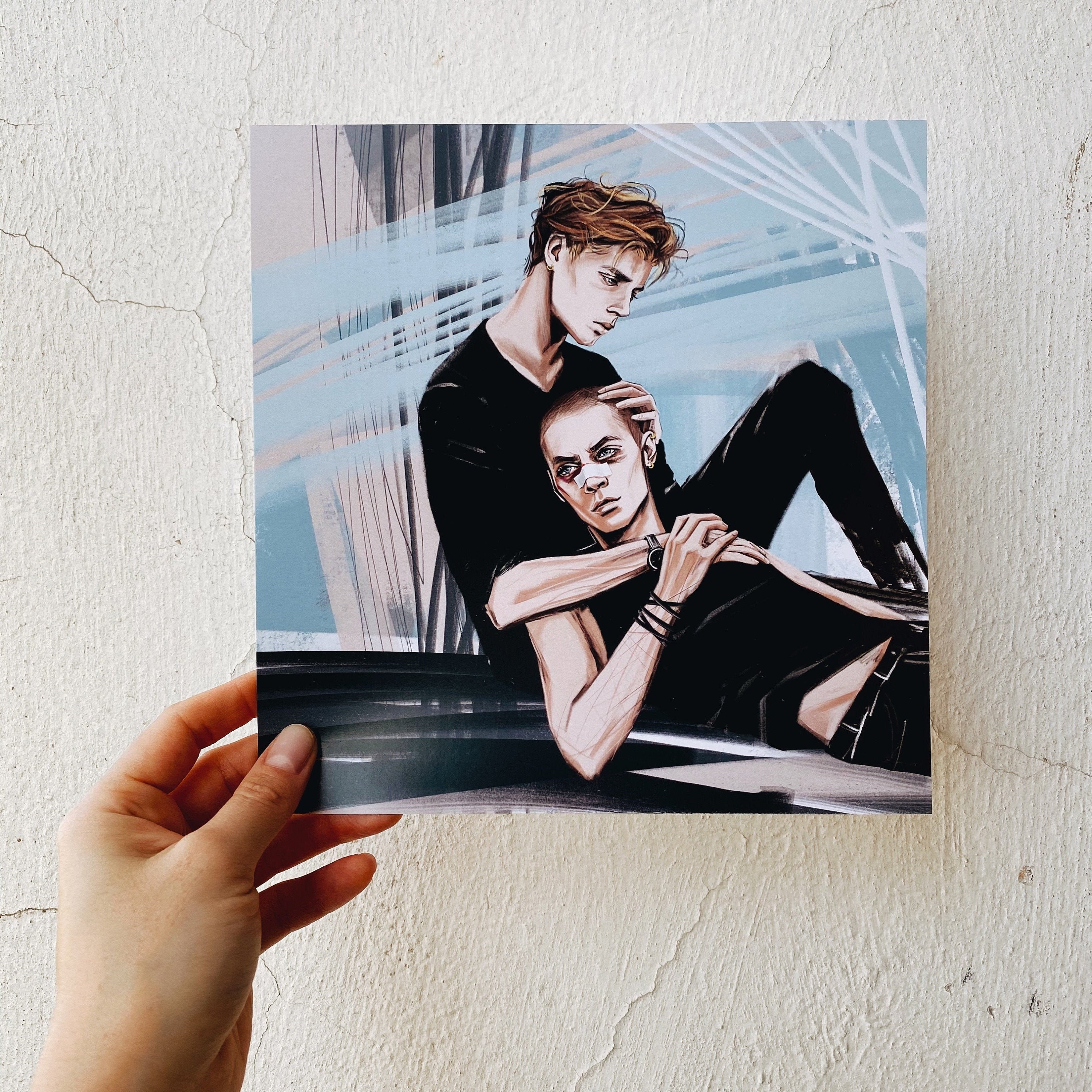 Pynch. Ronan Lynch. Adam Parrish. The Raven Cycle. art print. | Etsy