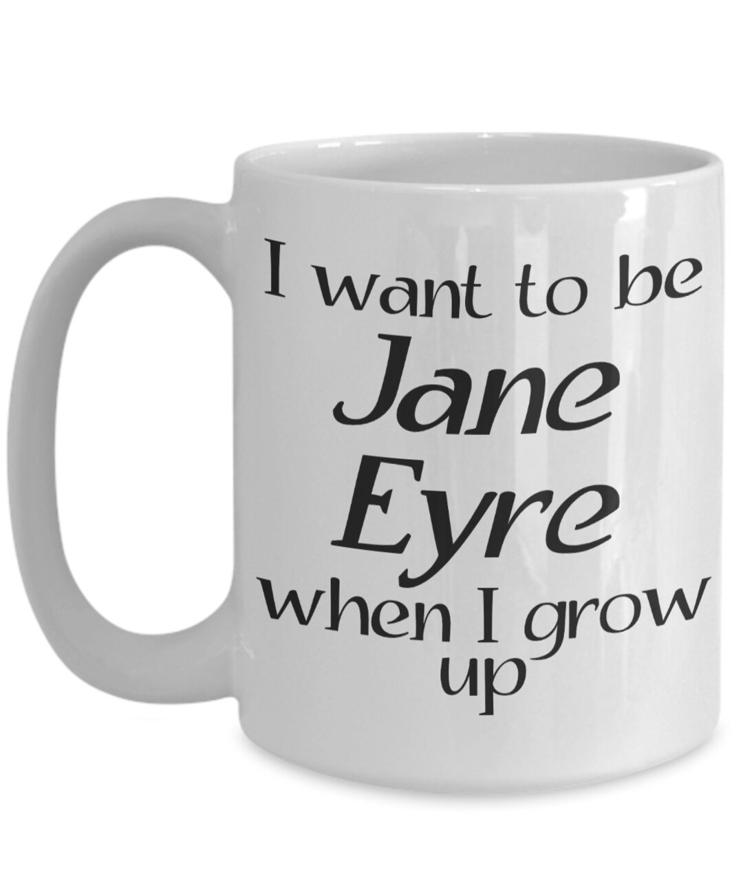 Jane Eyre Mug Inspired by Charlotte Brontë's Heroine Gift Idea for ...