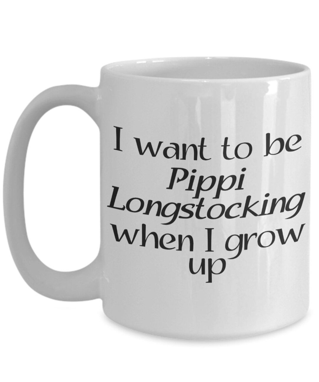 Pippi Longstocking Mug Inspired by the Books by Astrid Lindgren Gift ...