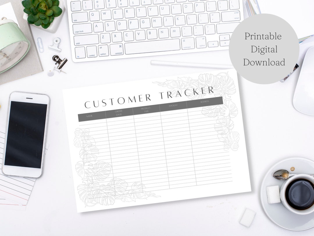 Minimal Network Marketing Bundle | Prospect Tracker | Customer Tracker ...