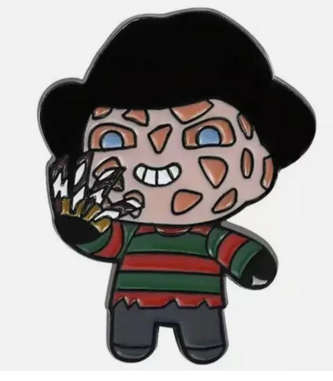 Cute Baby Horror Characters Freddy Nightmare on Elm Street Lapel ...