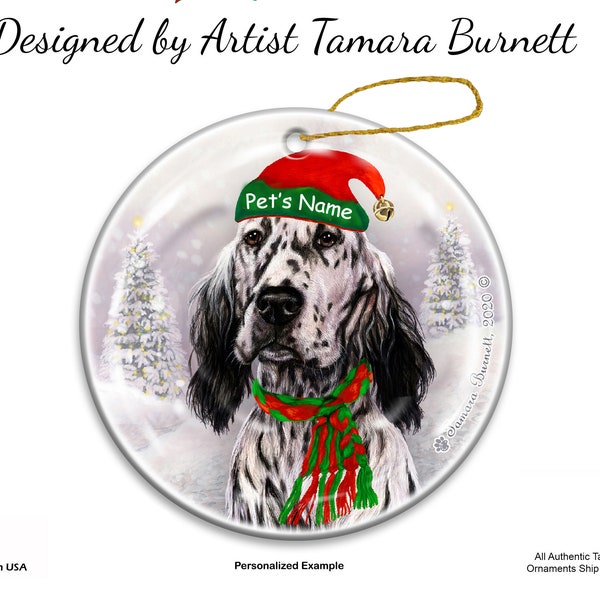 Setter Ornament - Etsy