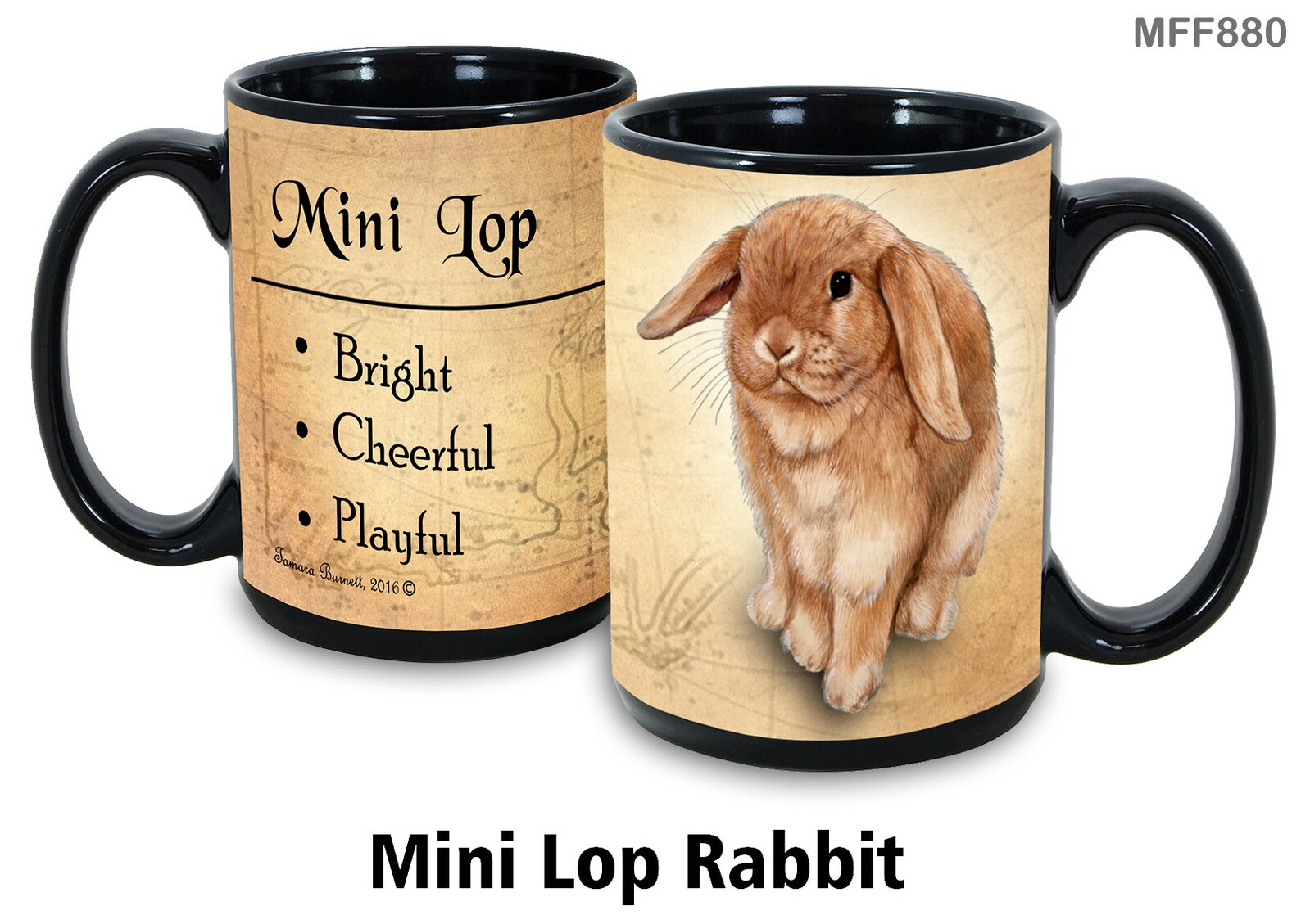 Mini Lop Rabbit My Faithful Friend 15oz Black Coffee Mug - Etsy