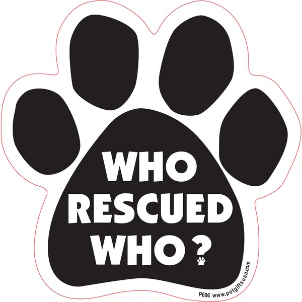 Who Rescued Who - Etsy