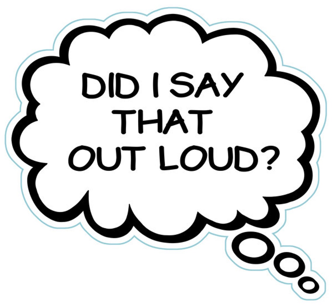 Did I Say That Out Loud Magnet Made in USA - Etsy