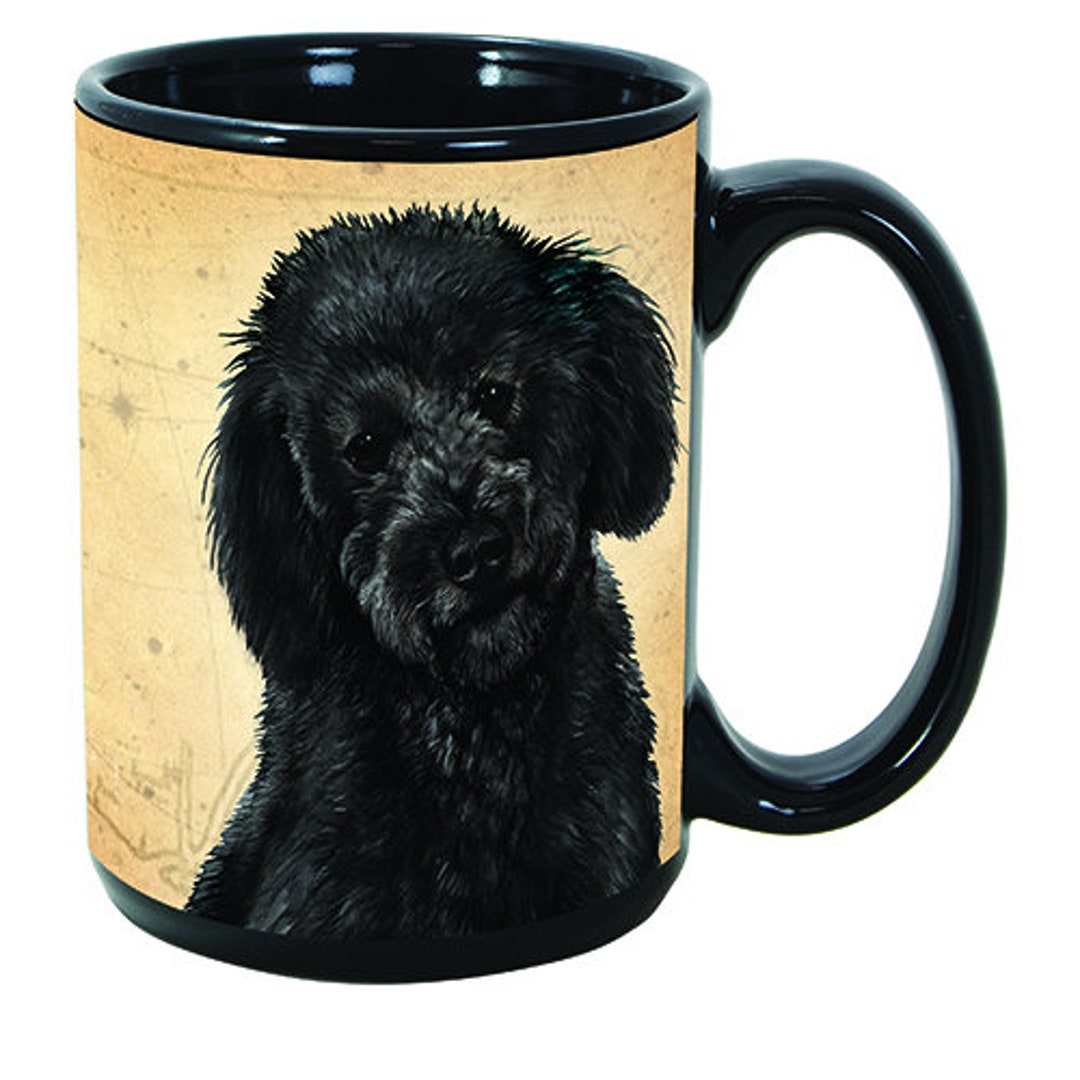 Labradoodle (black) 15 Oz Coffee Mug - My Faithful Friend - Etsy
