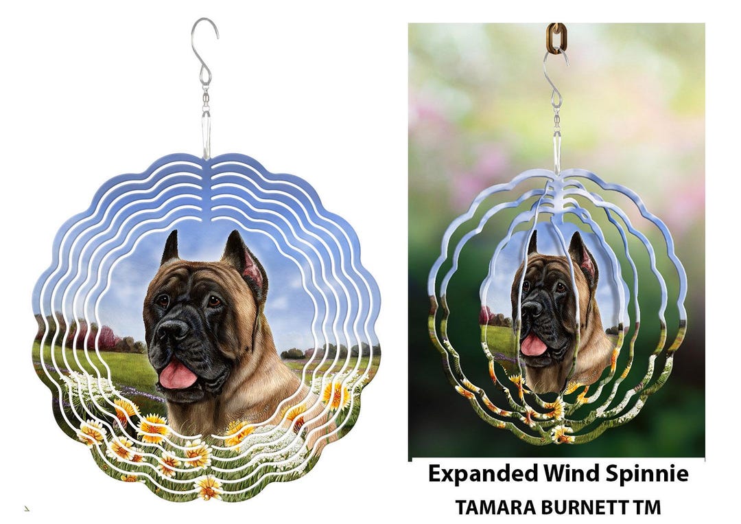 Cane Corso Fawn - Wind Spinner - Etsy