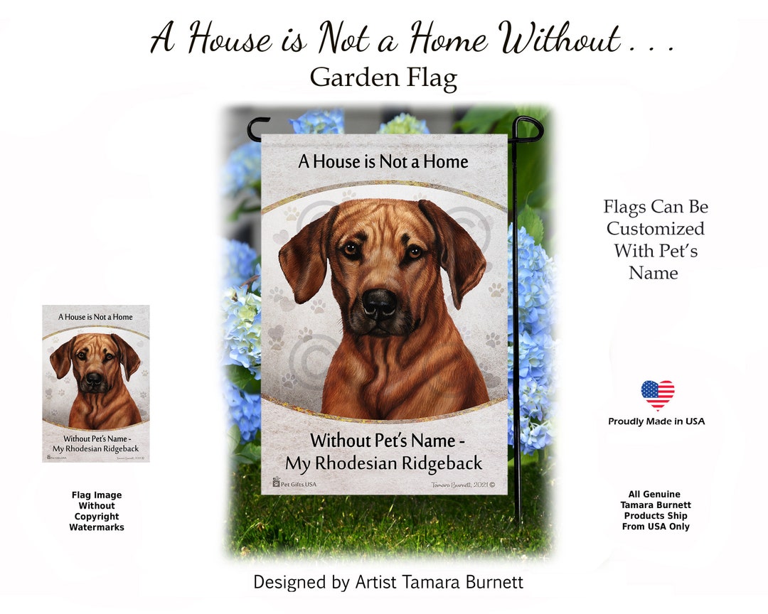 Rhodesian Ridgeback - A House is Not A Home Without My Rhodesian ...