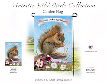 Fall Garden Flag Sublimation PNG / Add Own Family Name / Welcome to the ...