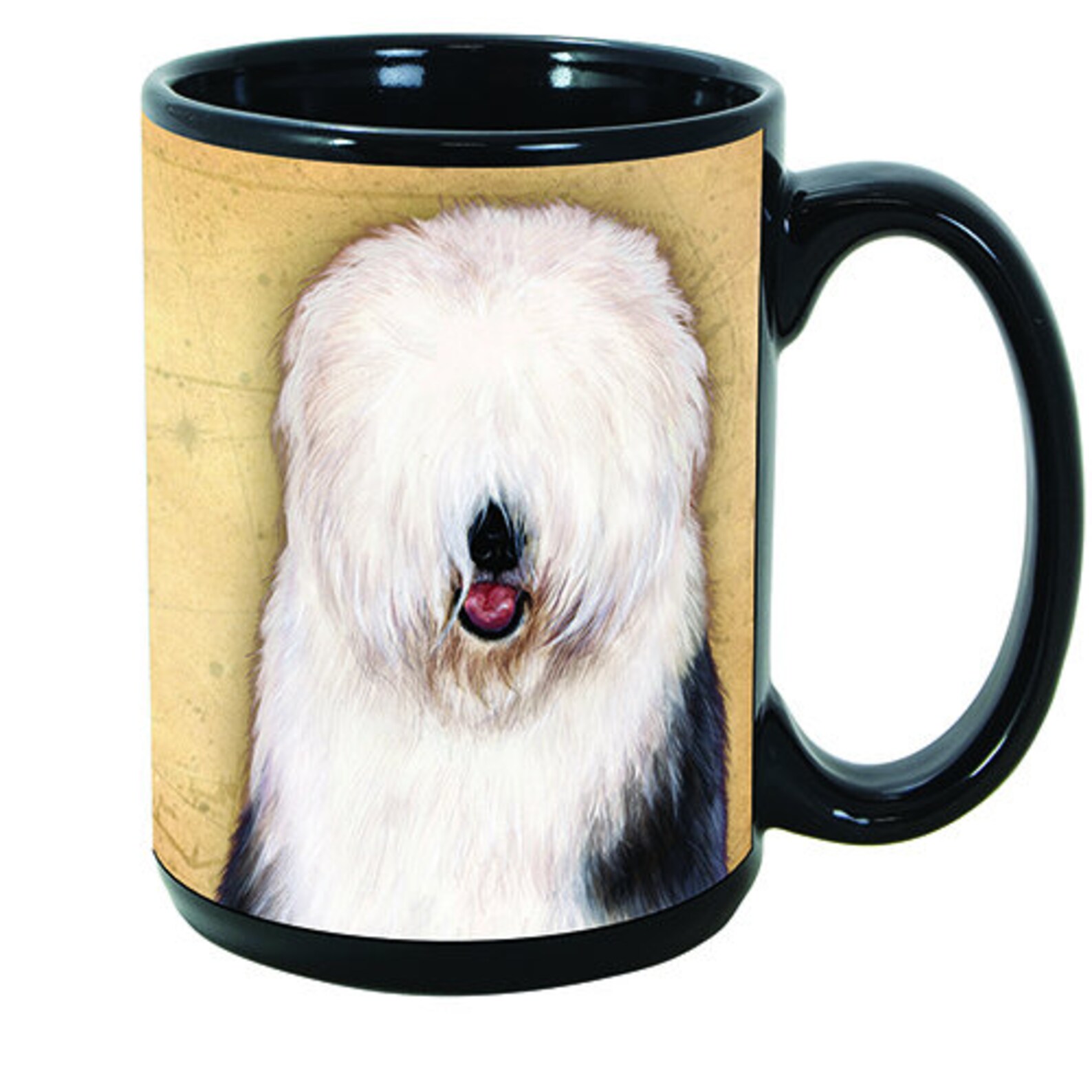 Old English Sheepdog 15 Oz Coffee Mug - My Faithful Friend - Etsy
