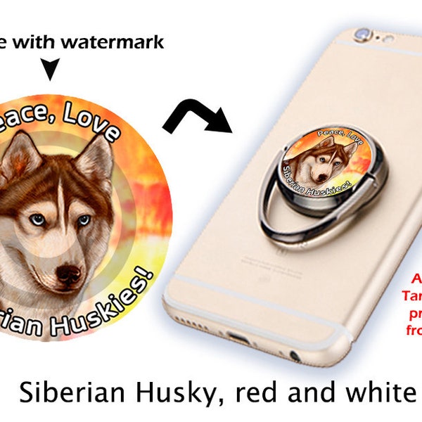 Red Phone Stand - Etsy