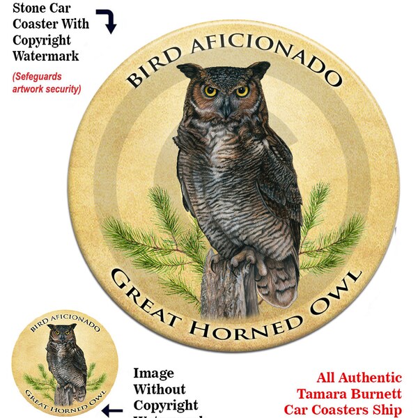 Great Horned Owl - Etsy