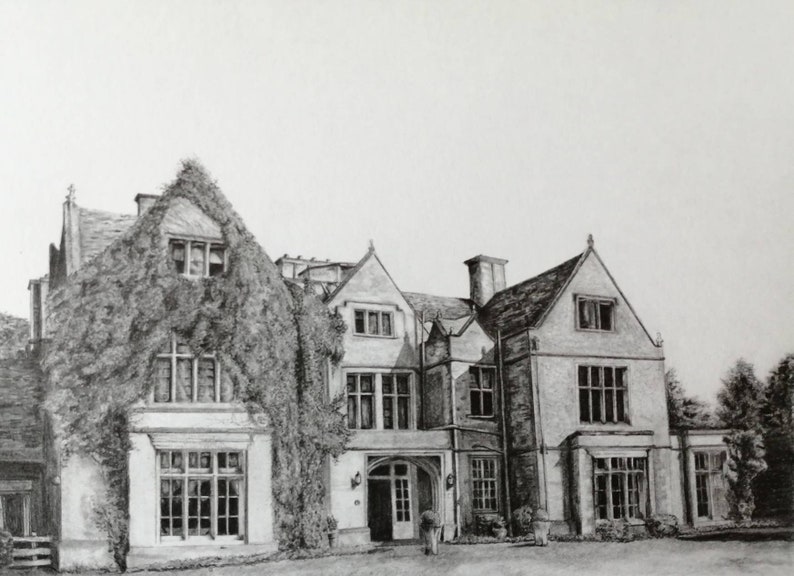 Original Bespoke Architecture Drawing - Etsy