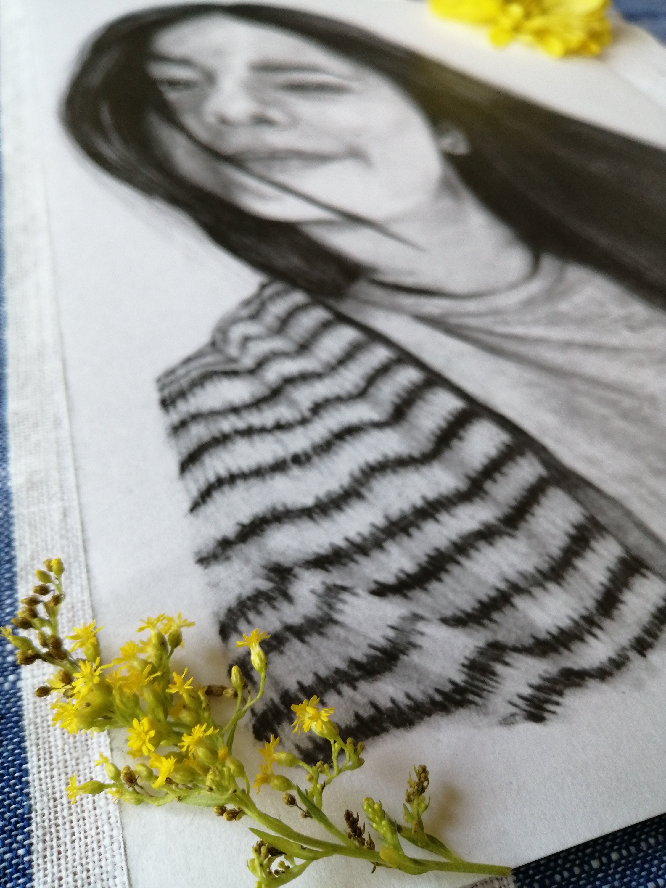 Original Bespoke Portrait Drawing of You or Loved Ones. - Etsy