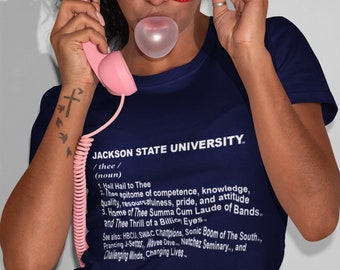 JSU J State T-shirt I-believe HBCU SWAC, Thee I Love, Jackson State ...