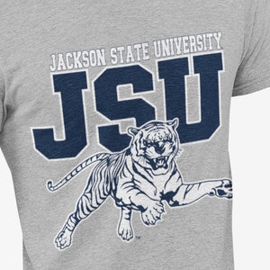 Jackson State University Tigers JSU Leaping T-shirt, JSU T-shirt, JSU ...