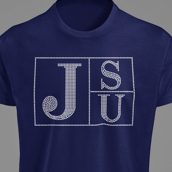 Rhinestone Jsu Shirt - Etsy