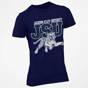 Jackson State University Tigers JSU Leaping T-shirt, JSU T-shirt, JSU ...