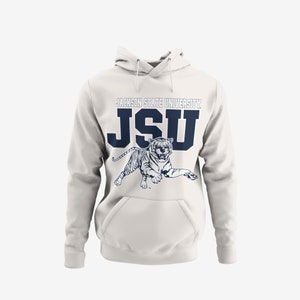 Jackson State Tigers Leaping Tiger Hoodie, JSU Tigers Hoodie, JSU ...