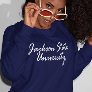 Jackson State University Tigers Script Sweatshirt - Etsy