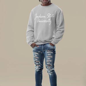 Jackson State University Tigers Script Sweatshirt - Etsy