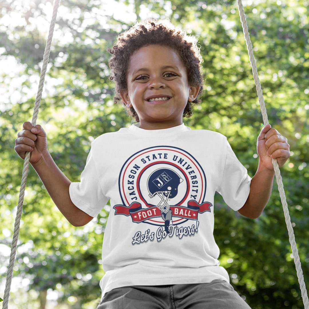 Jackson State University Let's Go Tigers Football Youth & Toddler T ...