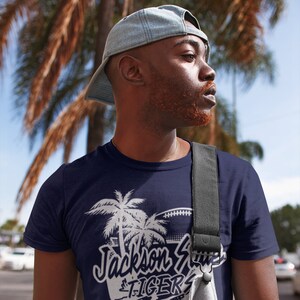 Jackson State University Tigers Miami Short Sleeve T-shirt | JSU ...