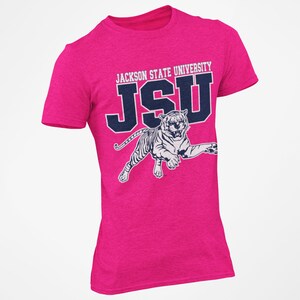Jackson State University Tigers JSU Leaping T-shirt, JSU T-shirt, JSU ...