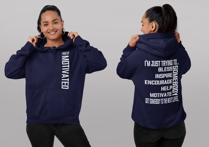 Jackson State Univeristy Tigers I Wake up Motivated Hoodie, JSU Hoodie ...