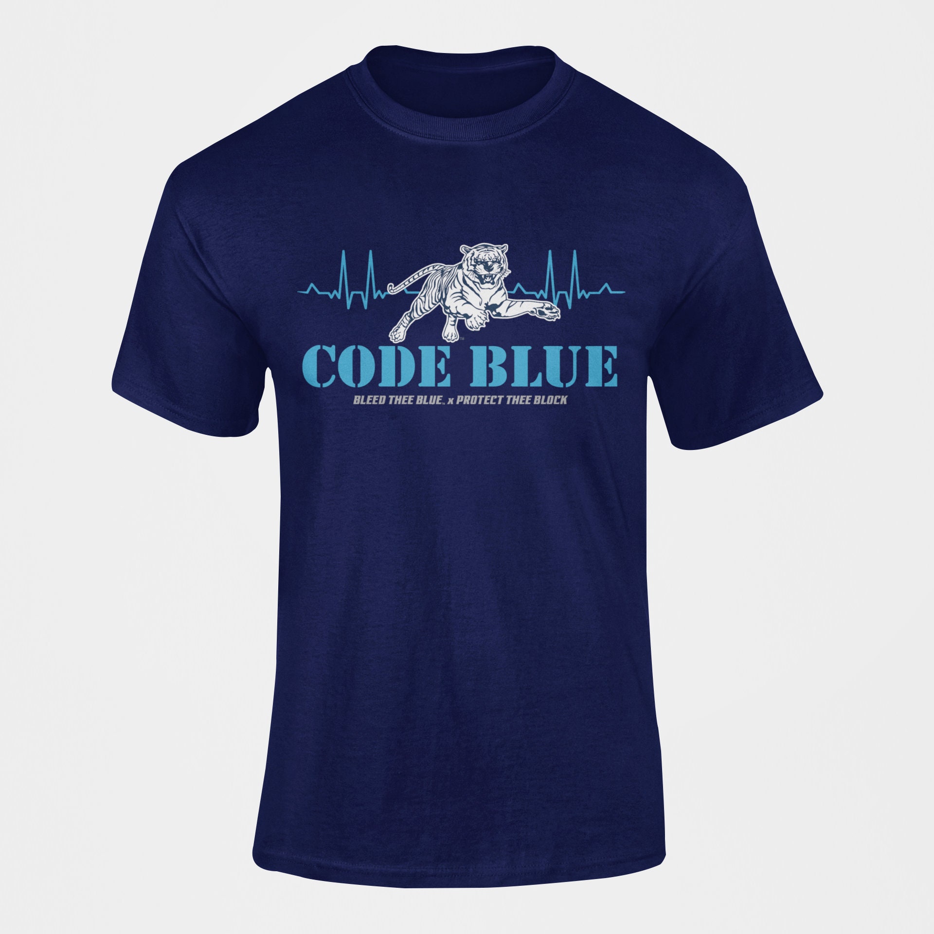 Jackson State Tigers Youth T-shirt: JSU Code Blue Apparel - Etsy