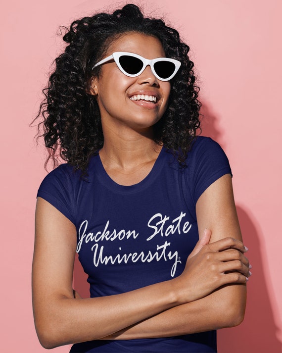 Jackson State University Tigers Script Short Sleeve T-shirt - Etsy