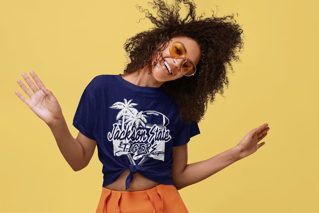 Jackson State University Tigers Miami Short Sleeve T-shirt | JSU ...